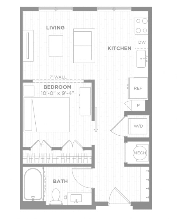 Floor Plans Of Populus Westside Apartments In Atlanta Ga